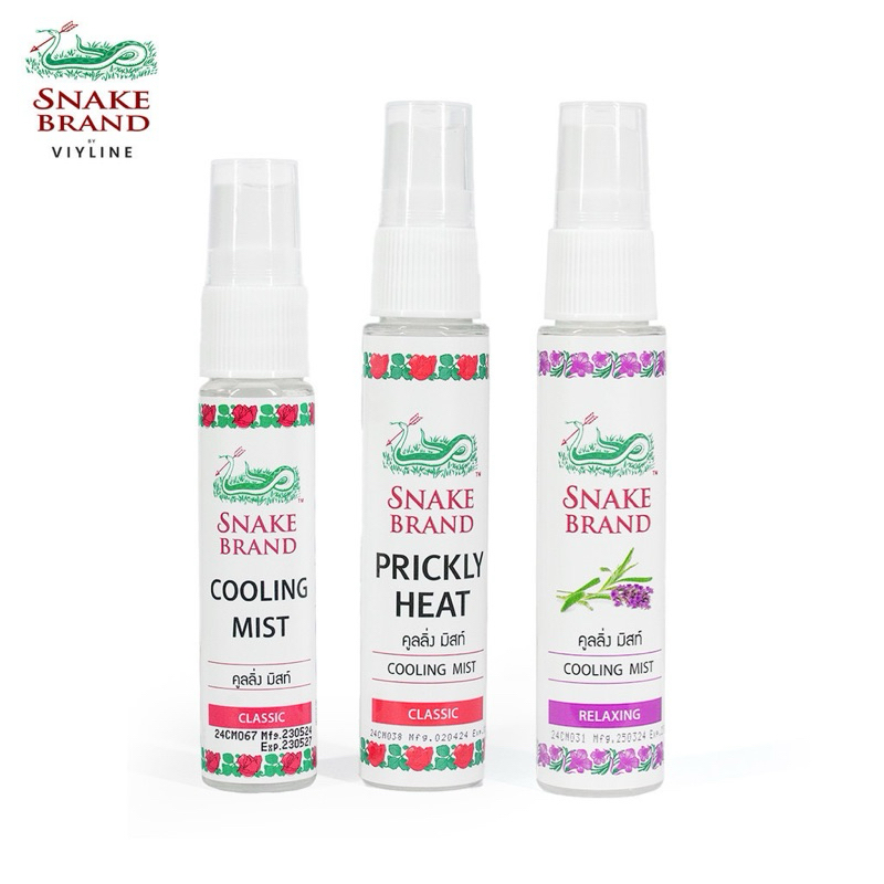 SNAKE BRAND PRICKLY HEAT COOLING MIST | Shopee Malaysia