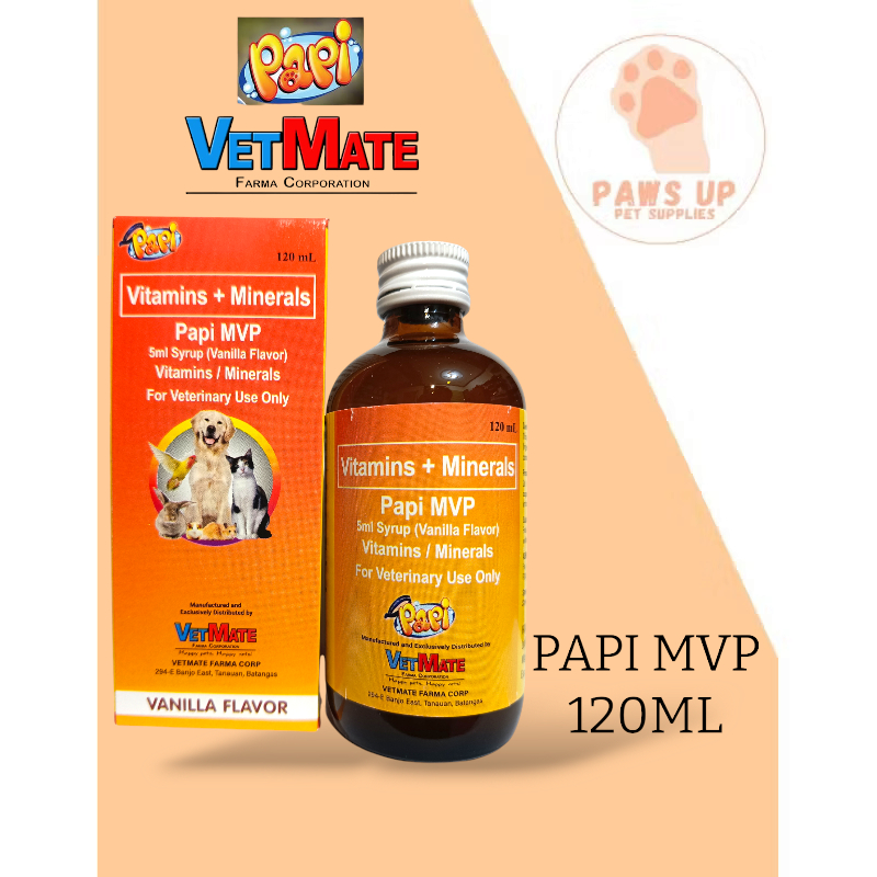 VetMate Papi MVP for Pets 120ML (1 Bottle) | Shopee Malaysia