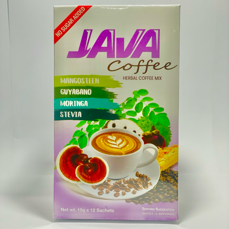 Java 8 in 1 Herbal and Healthy Coffee Mix with Guyabano, Mangosteen ...
