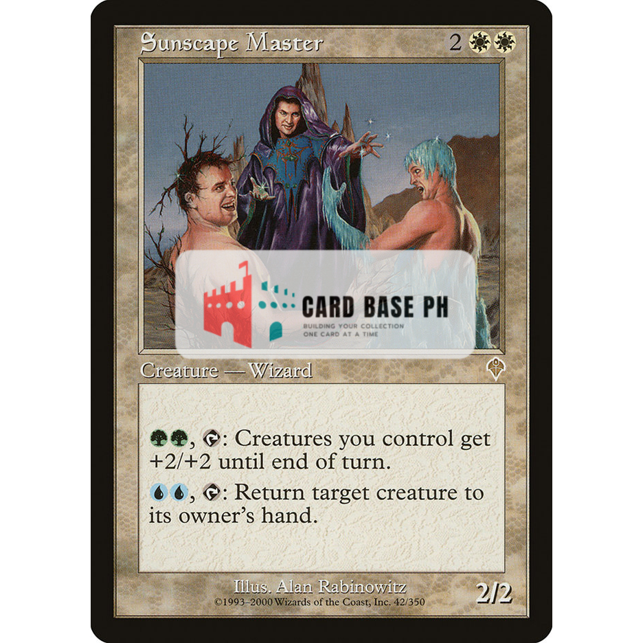 Sunscape Master - Magic the Gathering Trading Card | Shopee Malaysia