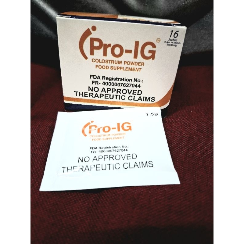 PRO-IG Colostrum Food Supplement Powder 16's/box | Shopee Malaysia