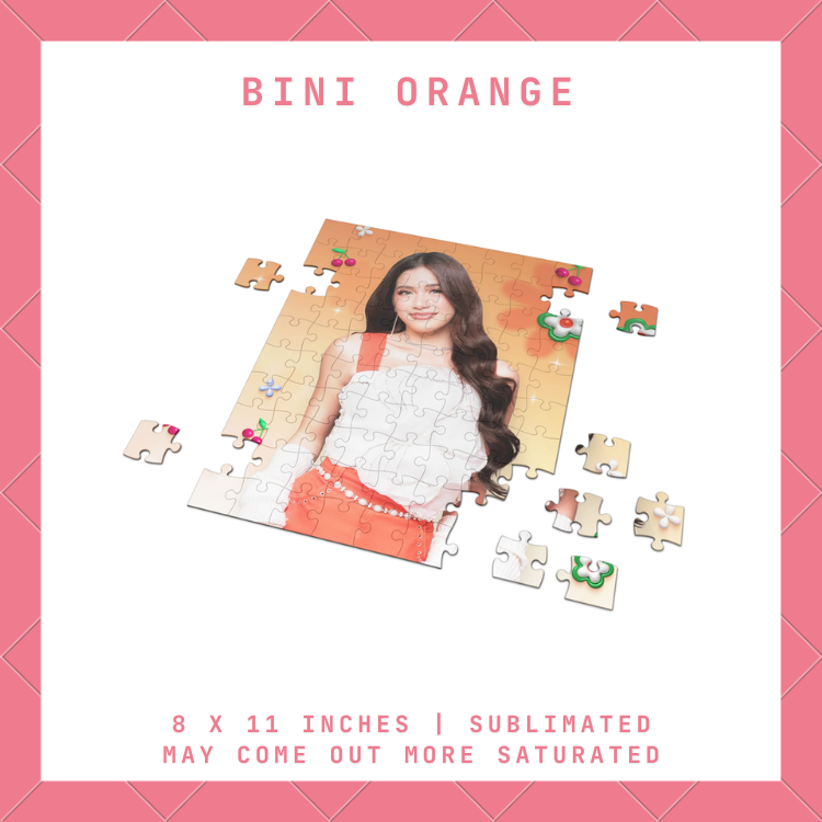 Bini Orange A4 Size Jigsaw Puzzles Unofficial Fanmade Sublimated ...