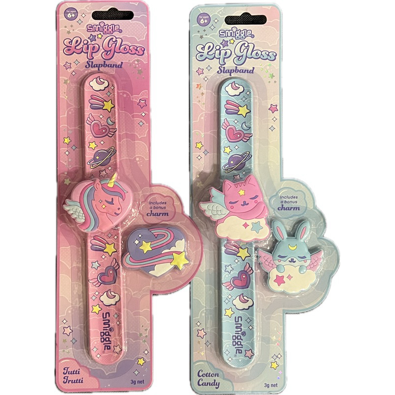 Smiggle Lip Gloss Slapband (Pink / Blue) | Shopee Malaysia