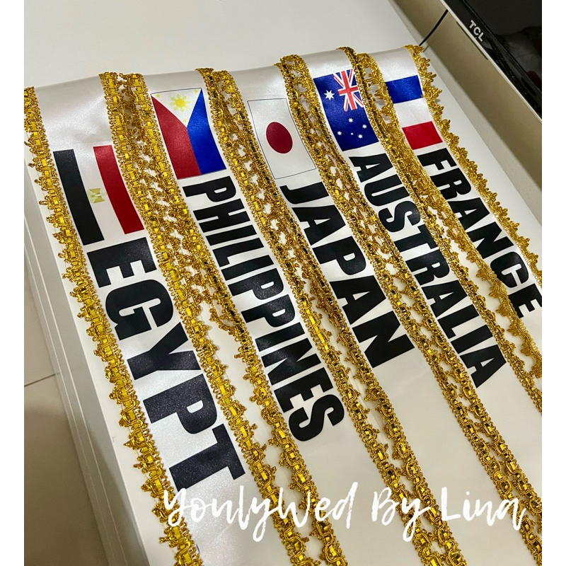 Sash For United Nation (FOR KIDS and ADULT) | Shopee Malaysia