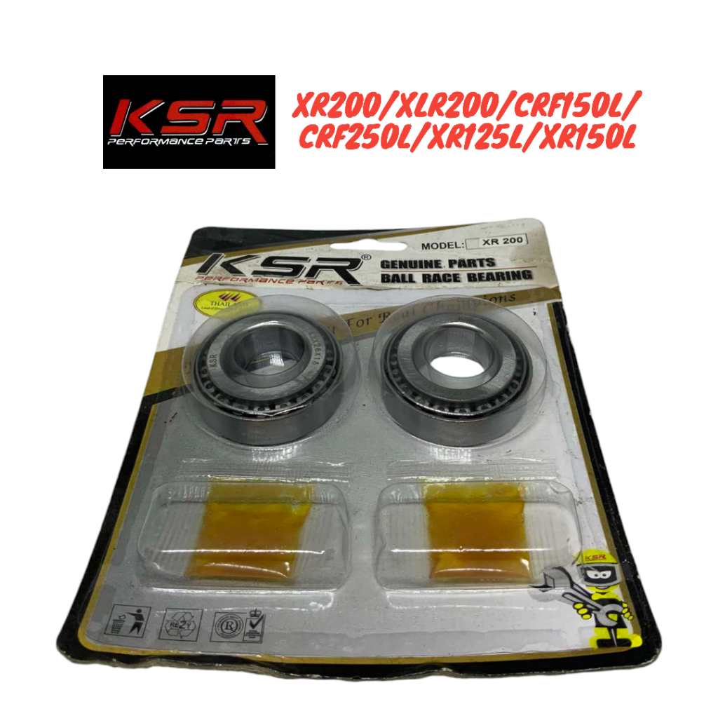 XLR200/XR200/CRF150L/CRF250L/XR125L/XR150LKNUCKLE BEARING KSR ...
