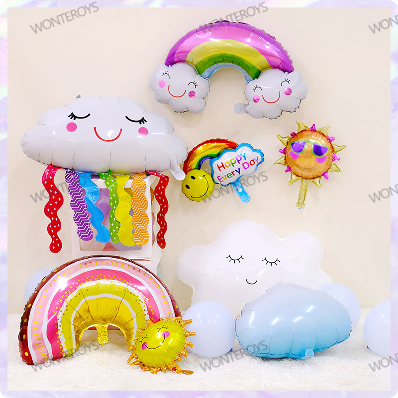 Sun Balloon Meteor Rainbow Balloons Birthday Balloons Birthday ...
