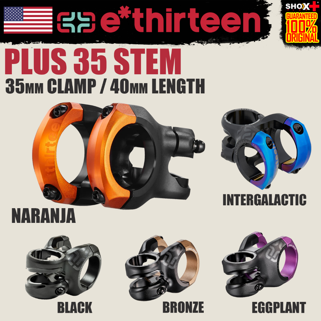 E Thirteen PLUS 35 STEM 35mm Clamping Mountain Bike MTB ethirteen e13 | Shopee Malaysia
