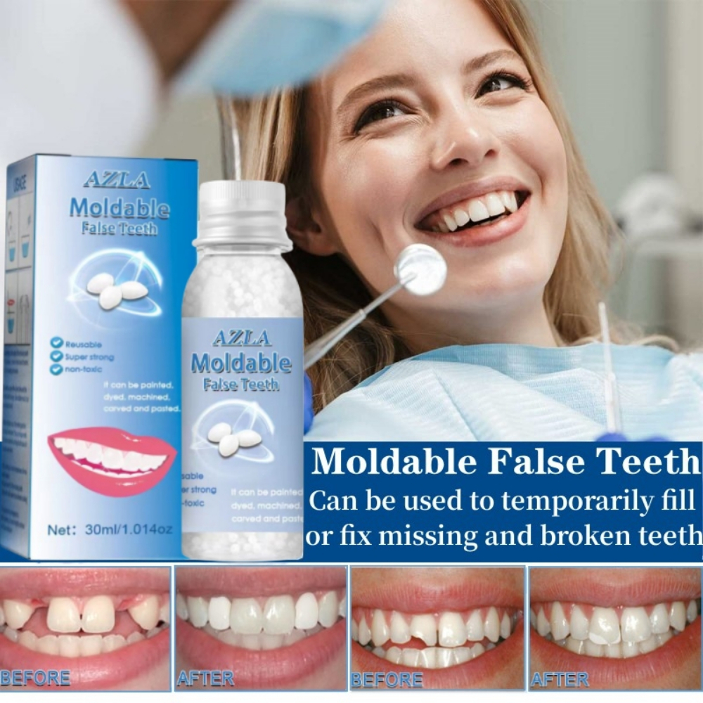 Moldable False Teeth Dental Oral Care Hygiene Tooth Restoration Non ...