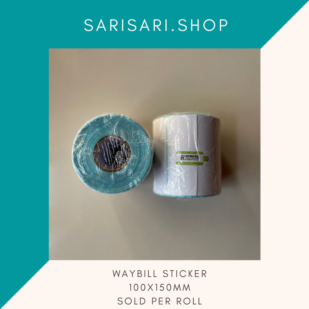 WAYBILL STICKER 100X150MM (Standard Shopee / Courier Waybill) | Shopee ...