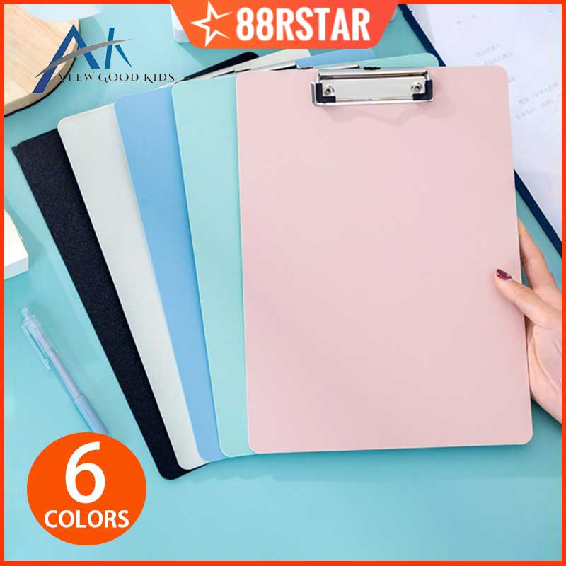 A4 Clip Board Writing Pad Hard Board Long Clip Pad File Paper Folder ...