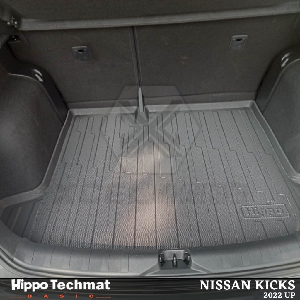 NISSAN KICKS 2022-2024 HIPPO TECHMAT BASIC DEEP DISH CARGO/TRUNK TRAY | Shopee Malaysia