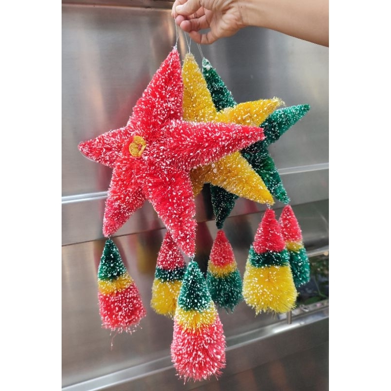Medium Abaca Star Parol Christmas Lantern 12inches D | Shopee Malaysia