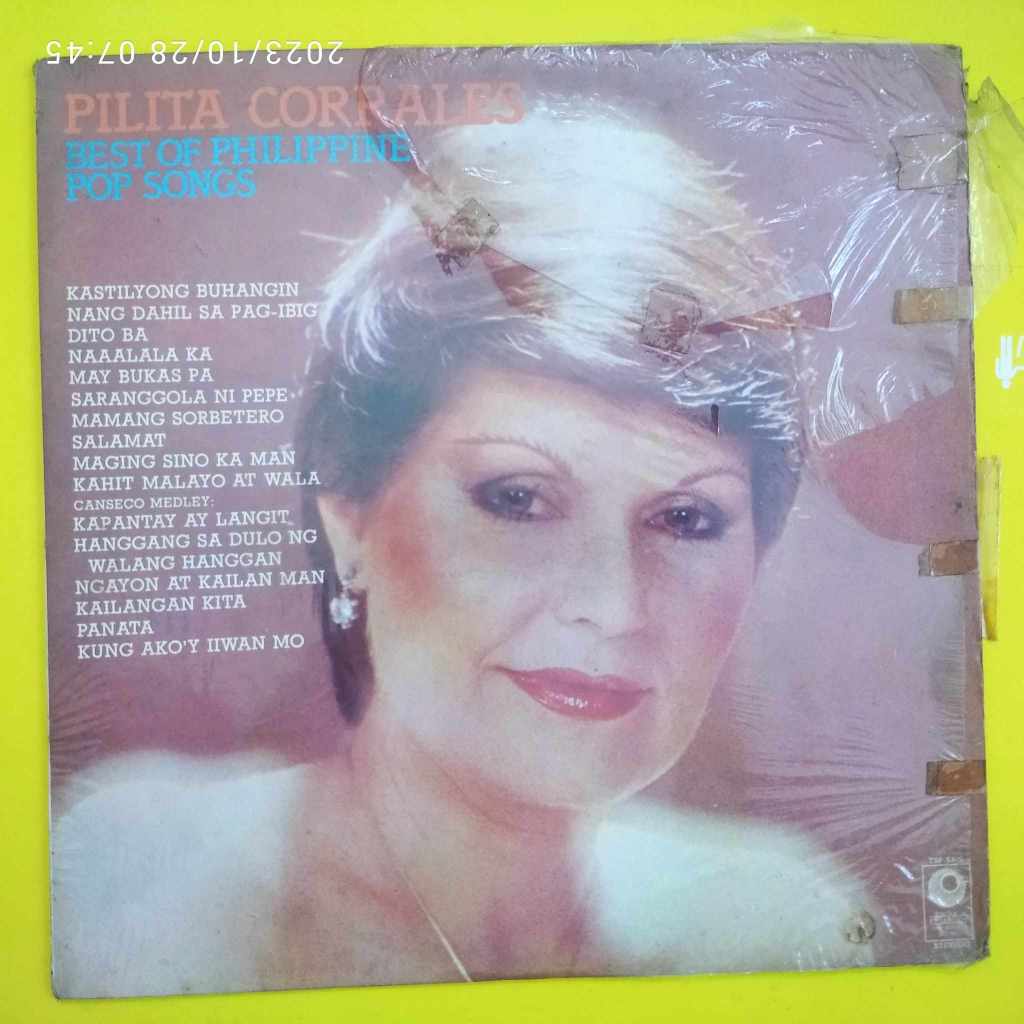 Pilita Best of Philippine Pop Songs Vinyl Record LP Plaka | Shopee Malaysia