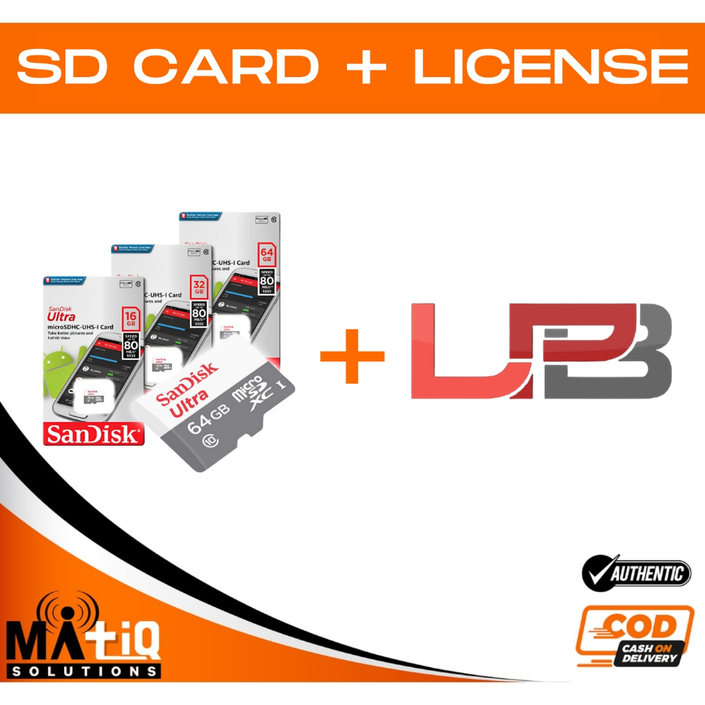 Sandisk SD Card with LPB Software (NAKA FLASHED NA SA LOOB NG SD CARD ...