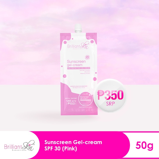 BRILLIANT SUNSCREEN GEL CREAM 50g | Shopee Malaysia