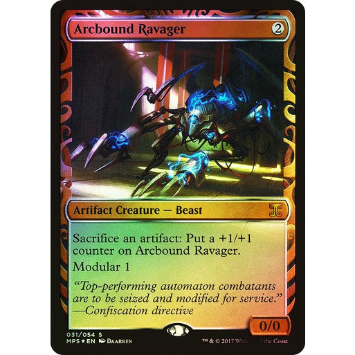 MTG Proxy Card - Arcbound Ravager (Foil) | Kaladesh Inventions (MPS ...