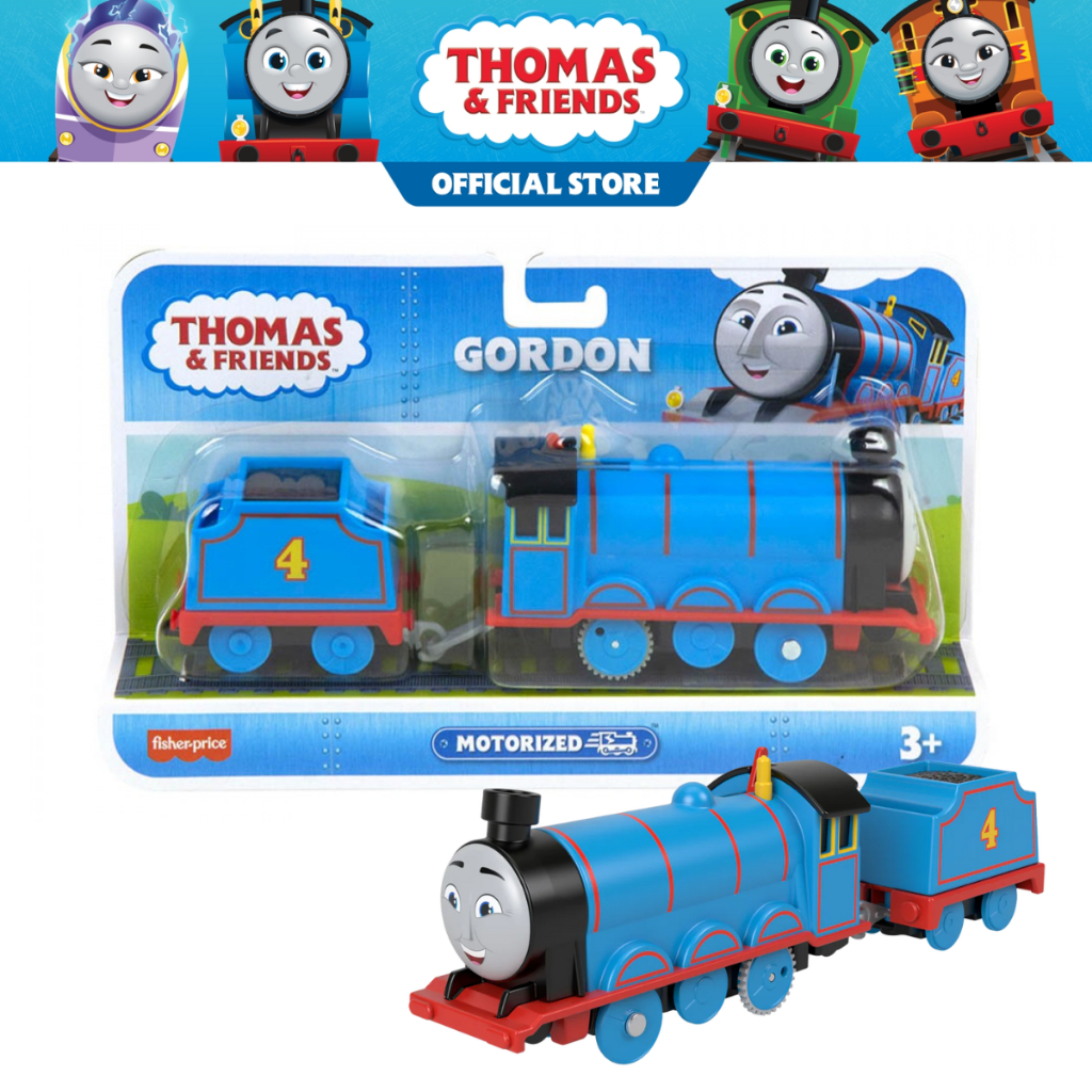 Fisher-Price Thomas & Friends Gordon Motorized Engine, Die-Cast Toy ...