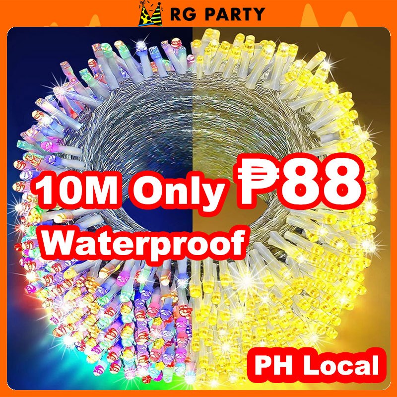 10M LED Lights Christmas Lights String Party With End Connector ...