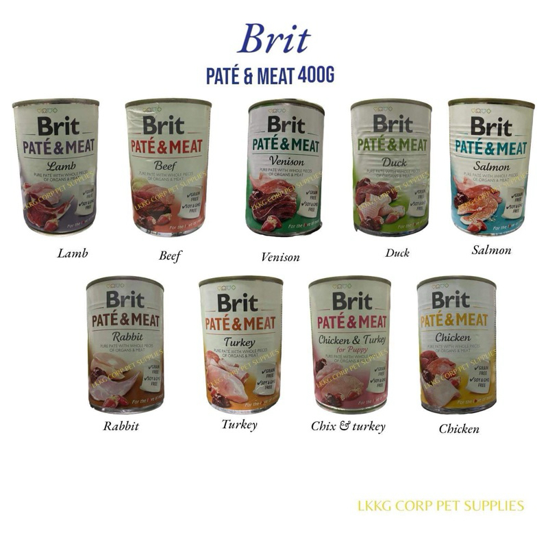 Brit Pate & Meat 400g | Shopee Malaysia