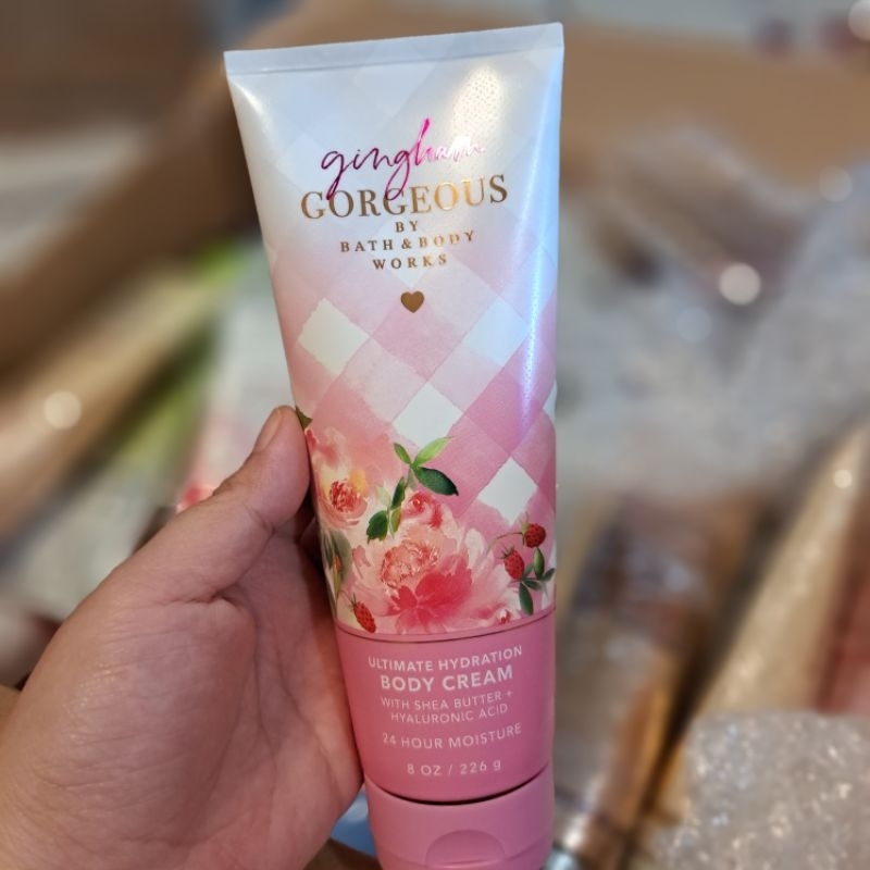 Bath & Body Works USA Gingham Gorgeous Ultimate Hydration Body Cream ...