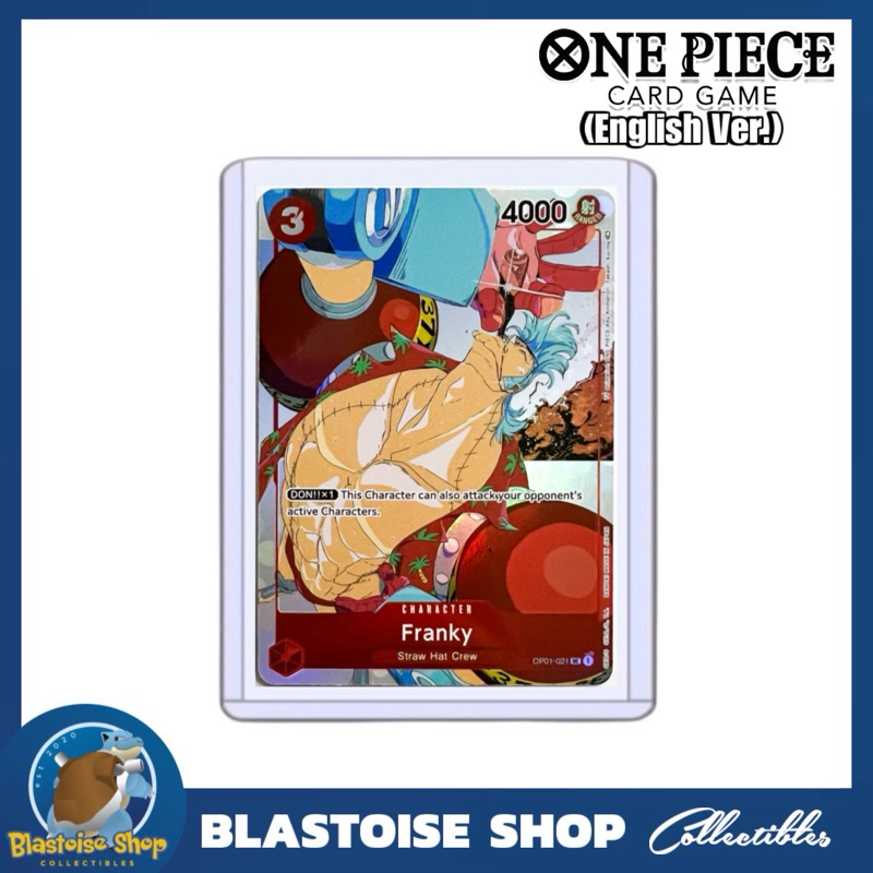 One Piece Card Game: Franky Card Gift Collection Box OP01-021 English Version | Shopee Malaysia