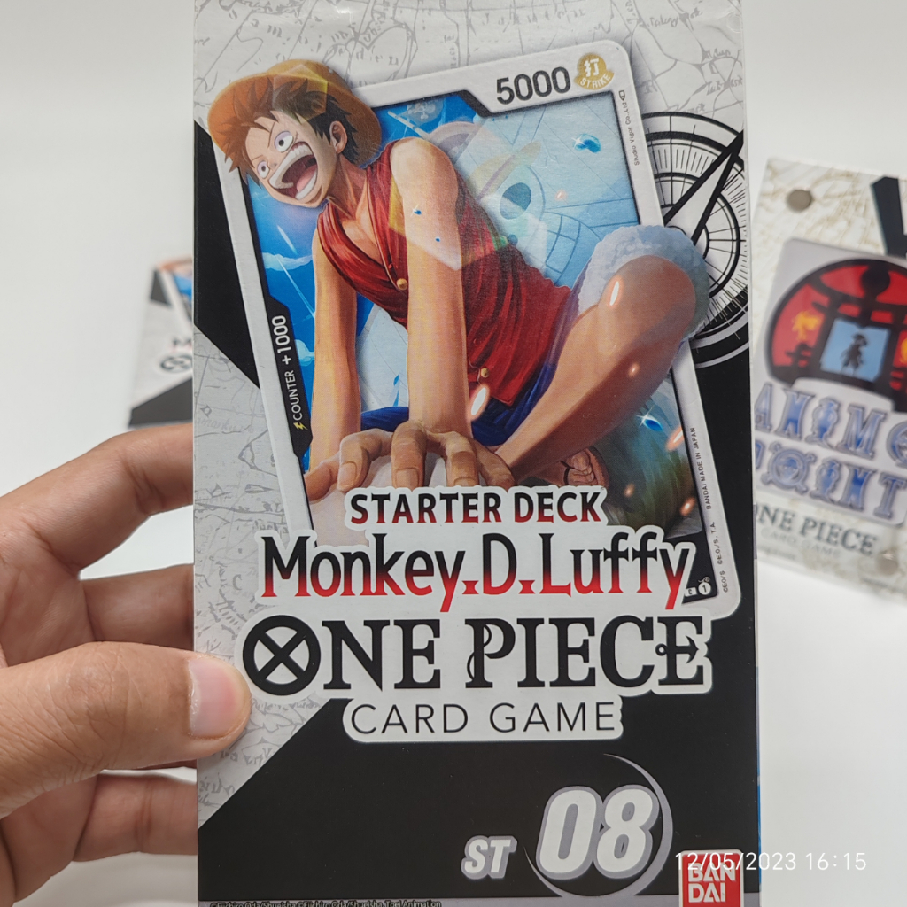 One Piece - Starter Deck ST08 - Monkey D. Luffy (English Version ...