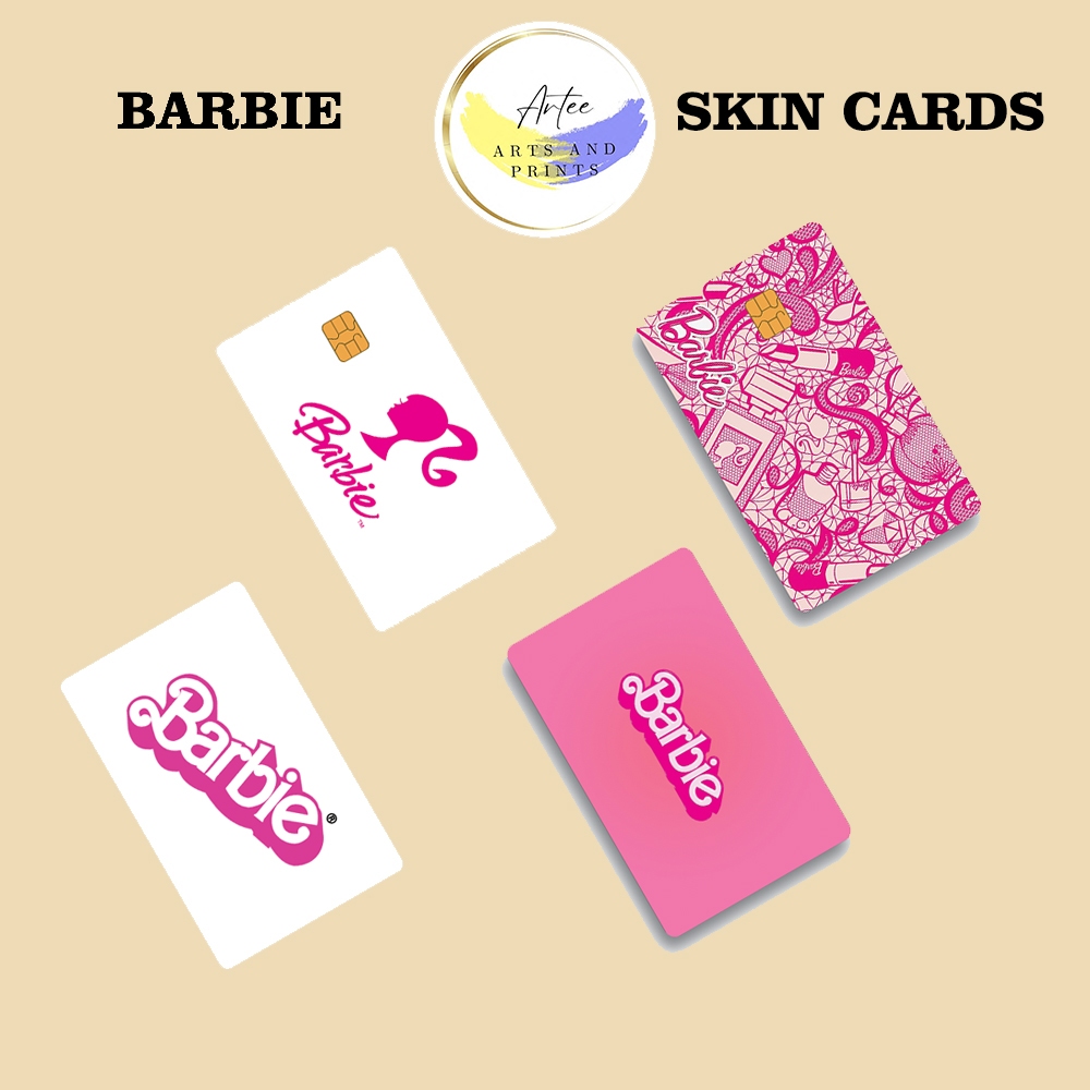 Barbie Skin Cards for ATM/Beep Card (GLITTER) | Shopee Malaysia