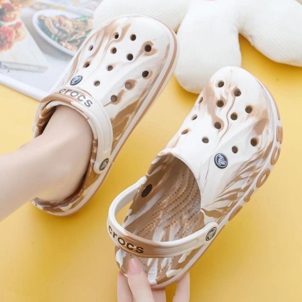 2024 Crocs literide clogs matte floating surface flat sandals for women ...