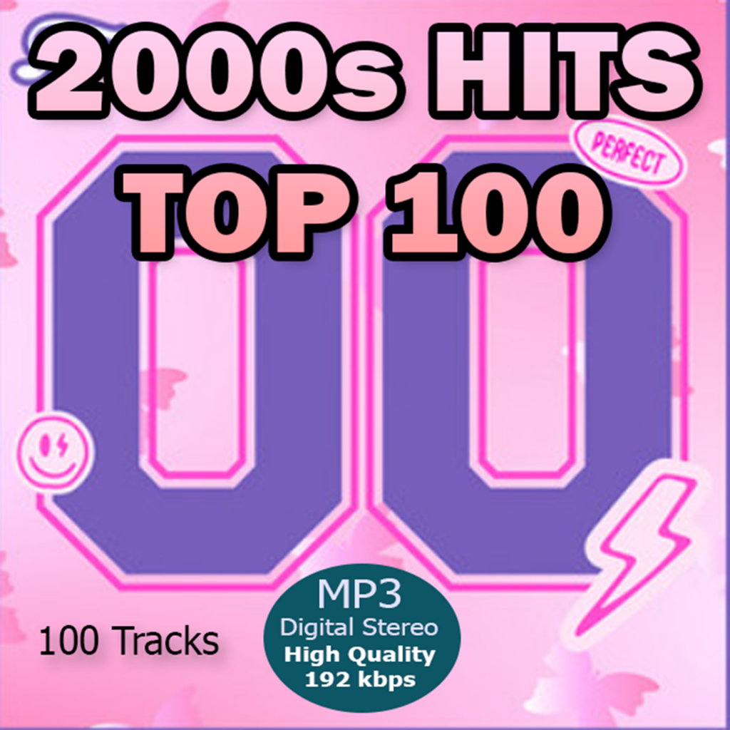 2000s HITS TOP 100 192kbps Mp3 music CD | Shopee Malaysia