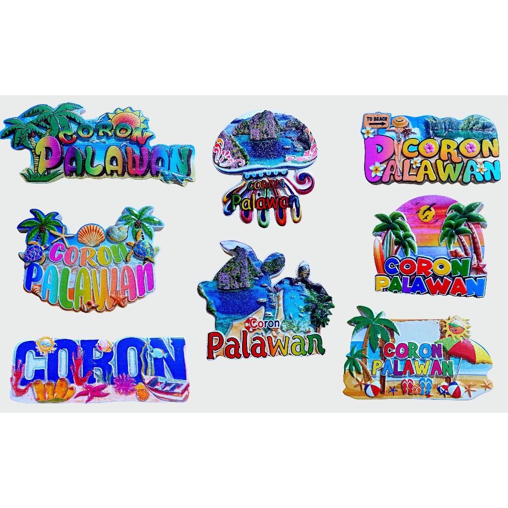 coron palawan ceramics ref magnet | Shopee Malaysia