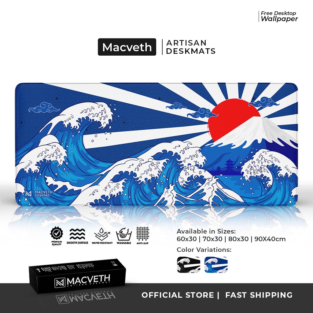 Macveth Artisan Deskmat | Nami Mousepad | Extended Large Gaming Mouse ...