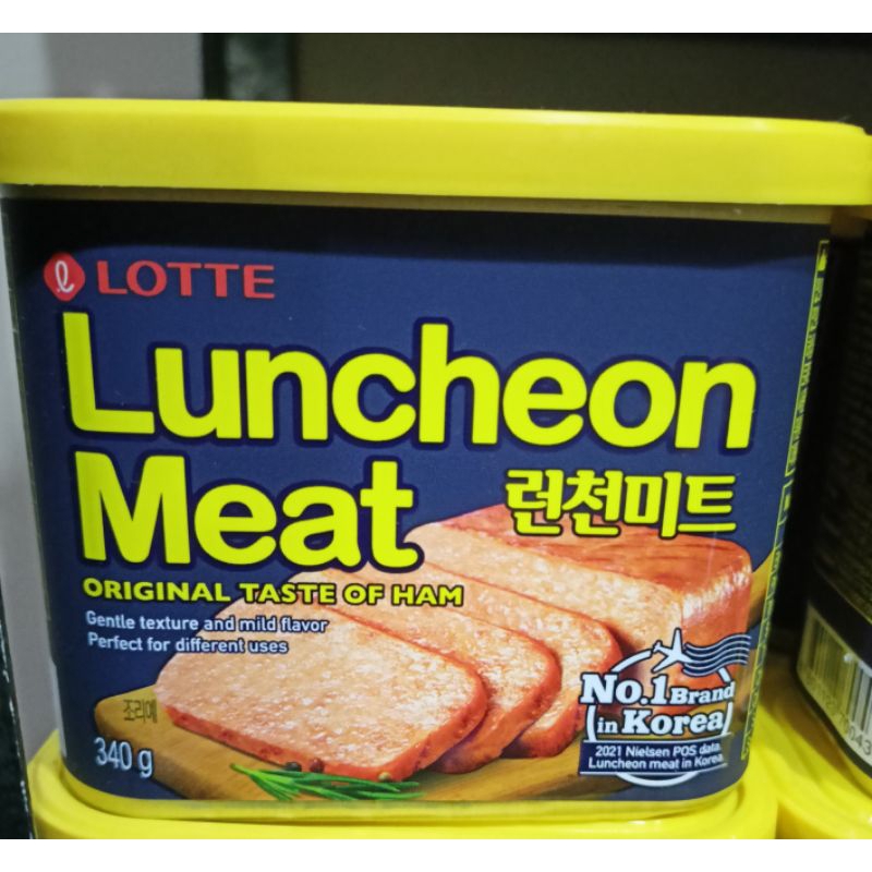 LOTTE Korean Luncheon Meat 340g (Authentic) | Shopee Malaysia