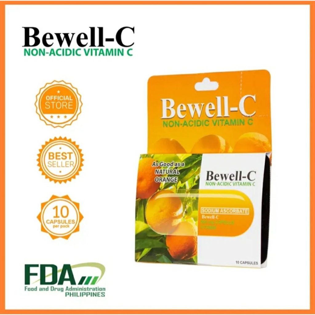 Bewell C Non Acidic Vitamin C 10 Capsules | Shopee Malaysia
