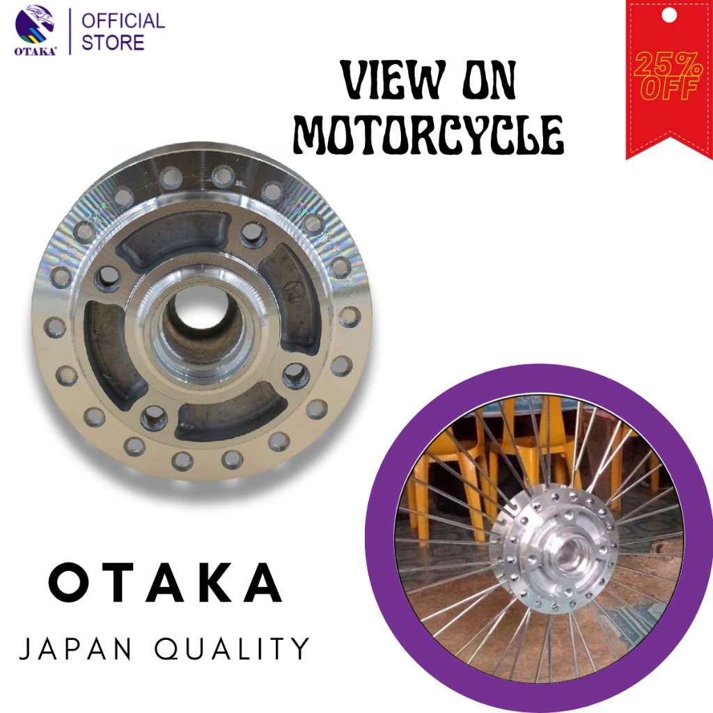 MOTORCYCLE OTAKA FRONT HUB FOR XRM CT100 TMX155 | Shopee Malaysia