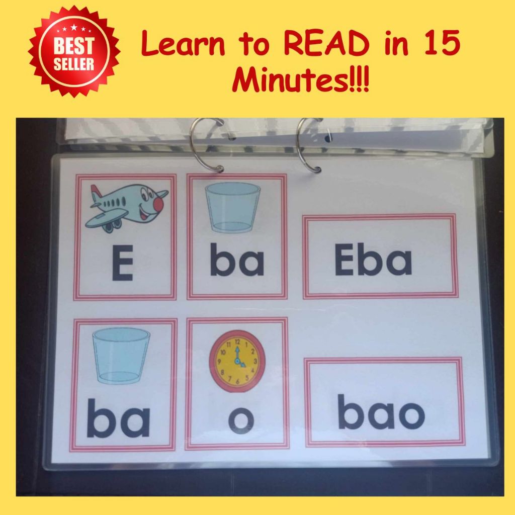 9 pcs. Laminated Reading Materials/ABAKADA Flash cards/Alphabet Charts ...