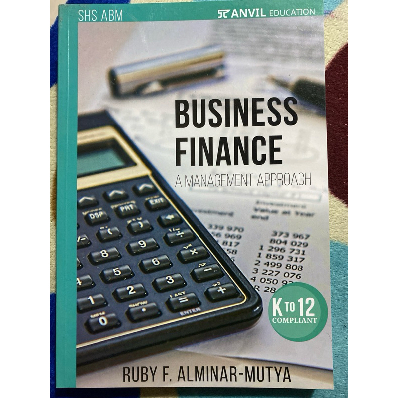 Business Finance A Managemaent Approach by Ruby Alminar | Shopee Malaysia