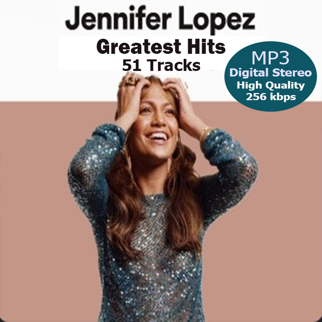 JENNIFER LOPEZ GREATEST HITS 51Tracks 256kbps Mp3 music CD | Shopee ...