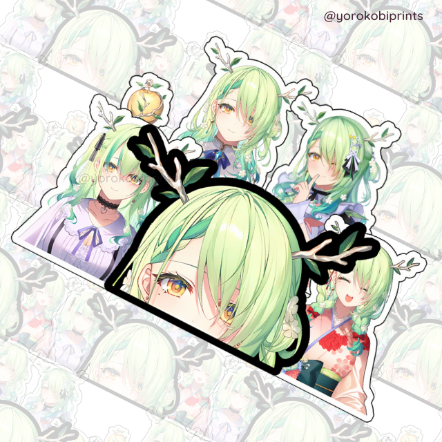 Ceres Fauna - Hololive EN Council - Peeker, Sapling, Logo - Waterproof ...