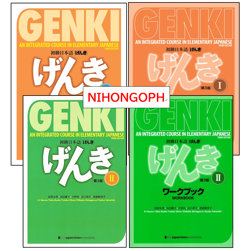 Genki I & II Textbook and Workbook (3rd Edition) w/ Answer Key | Shopee Malaysia