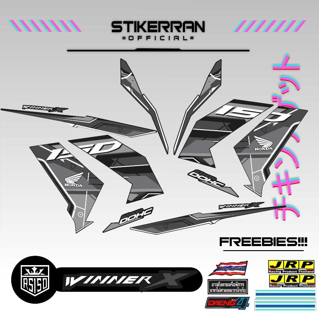 HONDA WINNER X 150 MALAYSIAN VIETNAM DECALS | Shopee Malaysia