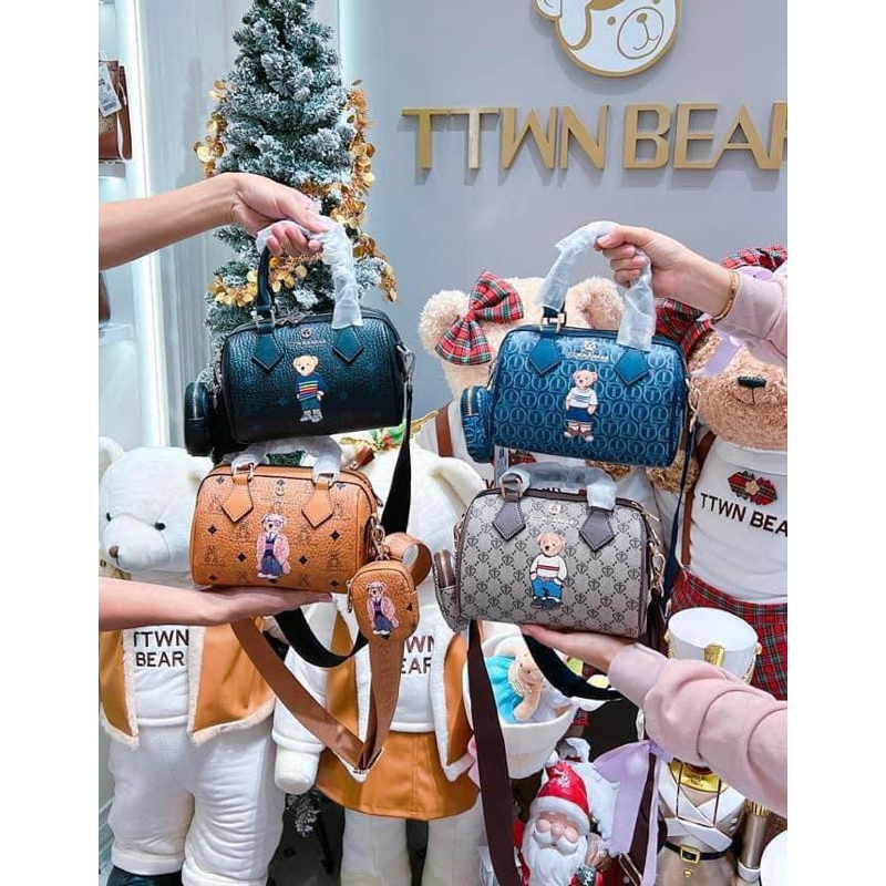TTWN BEAR BAGS CHECK OUT BANGKOK | Shopee Malaysia