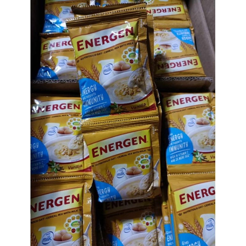 Energen Vanilla Cereal Oats 10s | Shopee Malaysia