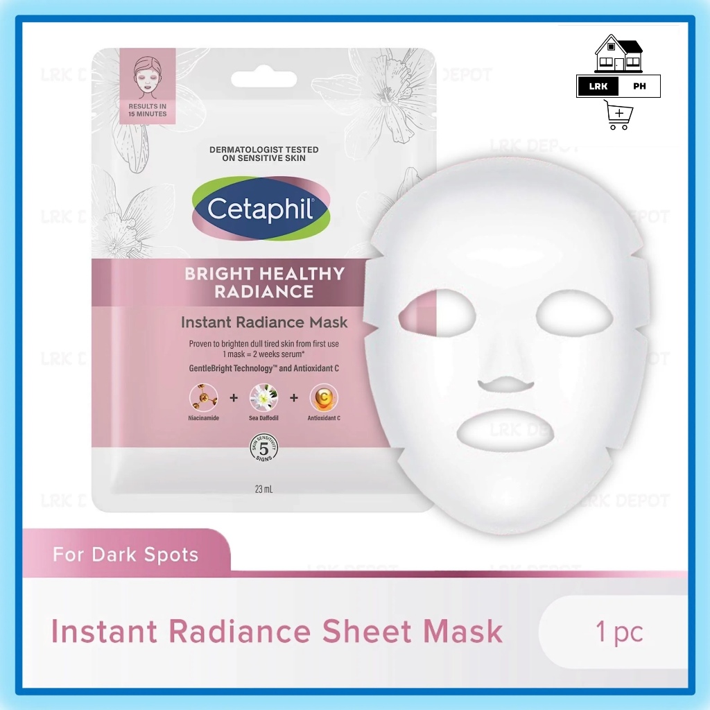 Cetaphil Bright Healthy Radiance Instant Radiance Mask 23 mL (1 pc per ...