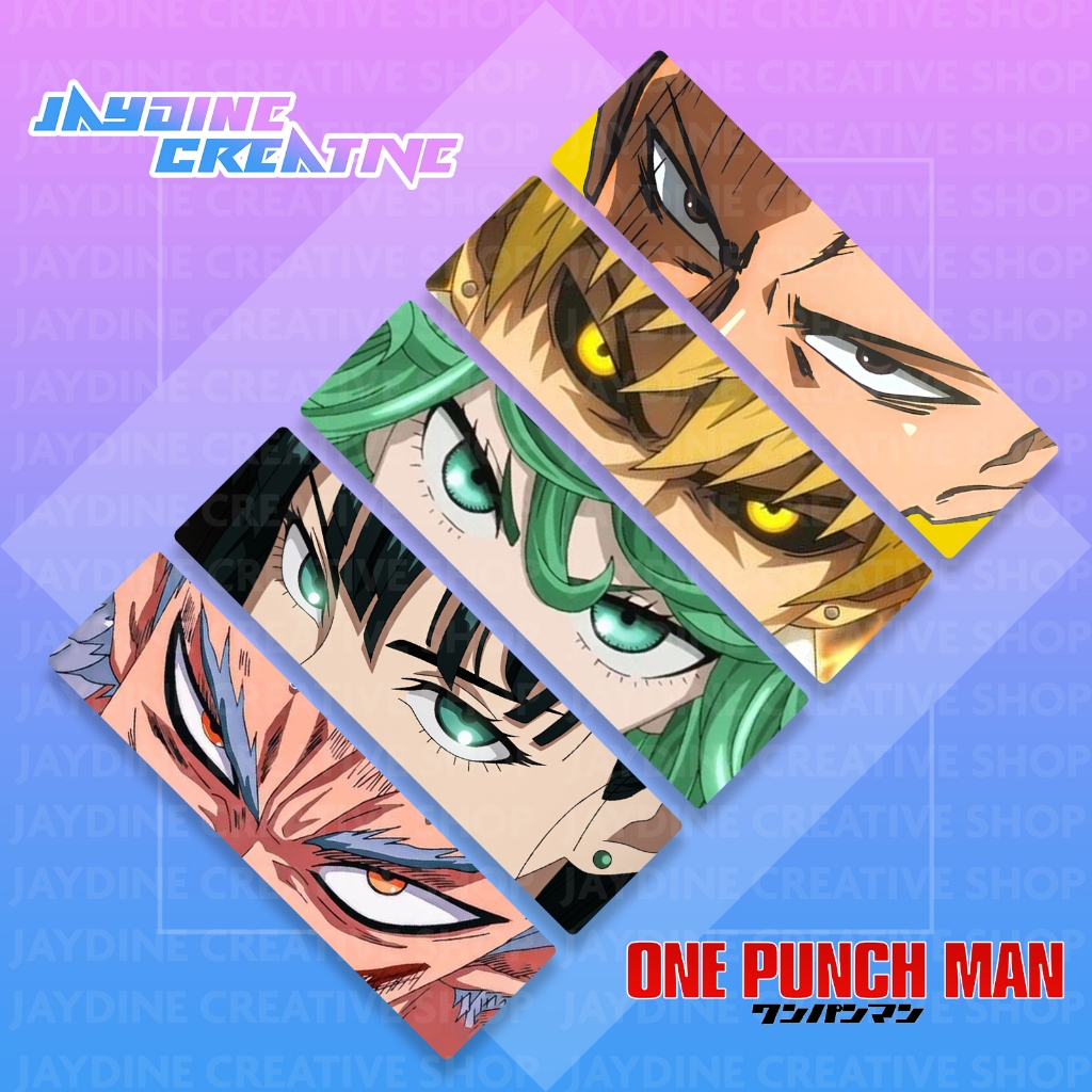 Jaydine Creative : One Punch Man - Anime (Eye Slap Sticker) | Shopee ...