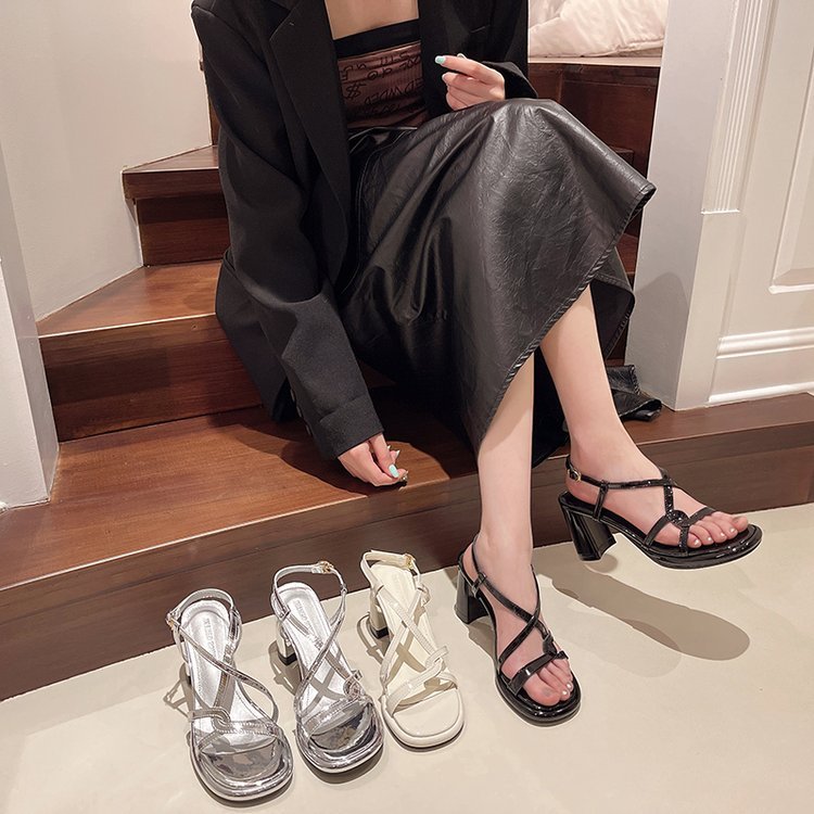 Henice Sandals for Women with Heels Graduation Heels Korean Heels ...