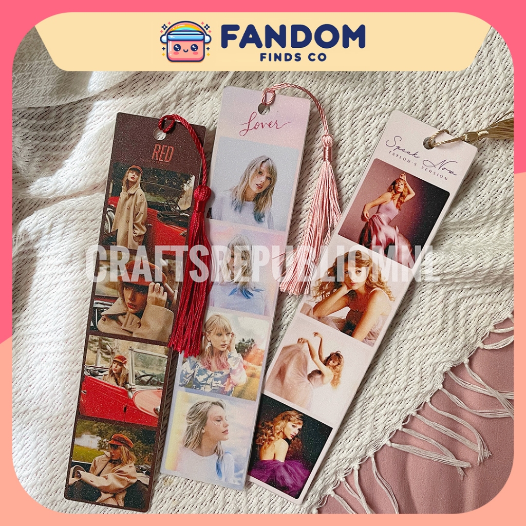 Taylor Swift Bookmarks FANMADE | Shopee Malaysia