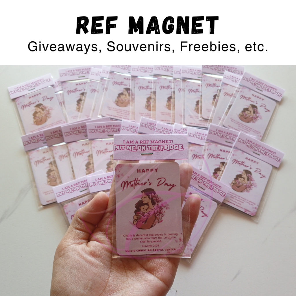 Customized Ref Magnets for event giveaways, souvenirs, freebies ...