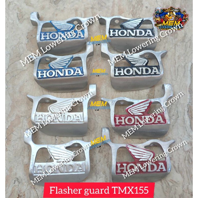 Flasher guard & Stepnut for Honda TMX155 (alloy made) | Shopee Malaysia
