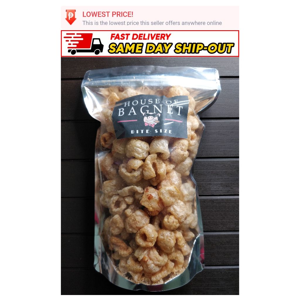 Best Bite Size Chicharon Puro Or Spicy Flavor Baboy Special Crispy ...