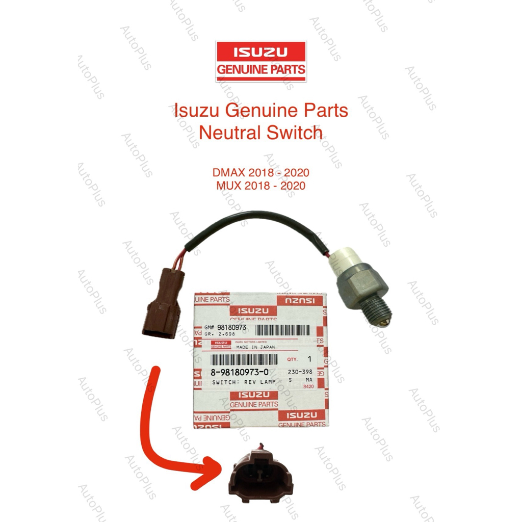 Isuzu Neutral Switch: Dmax Mux 2018-2020 | Shopee Malaysia